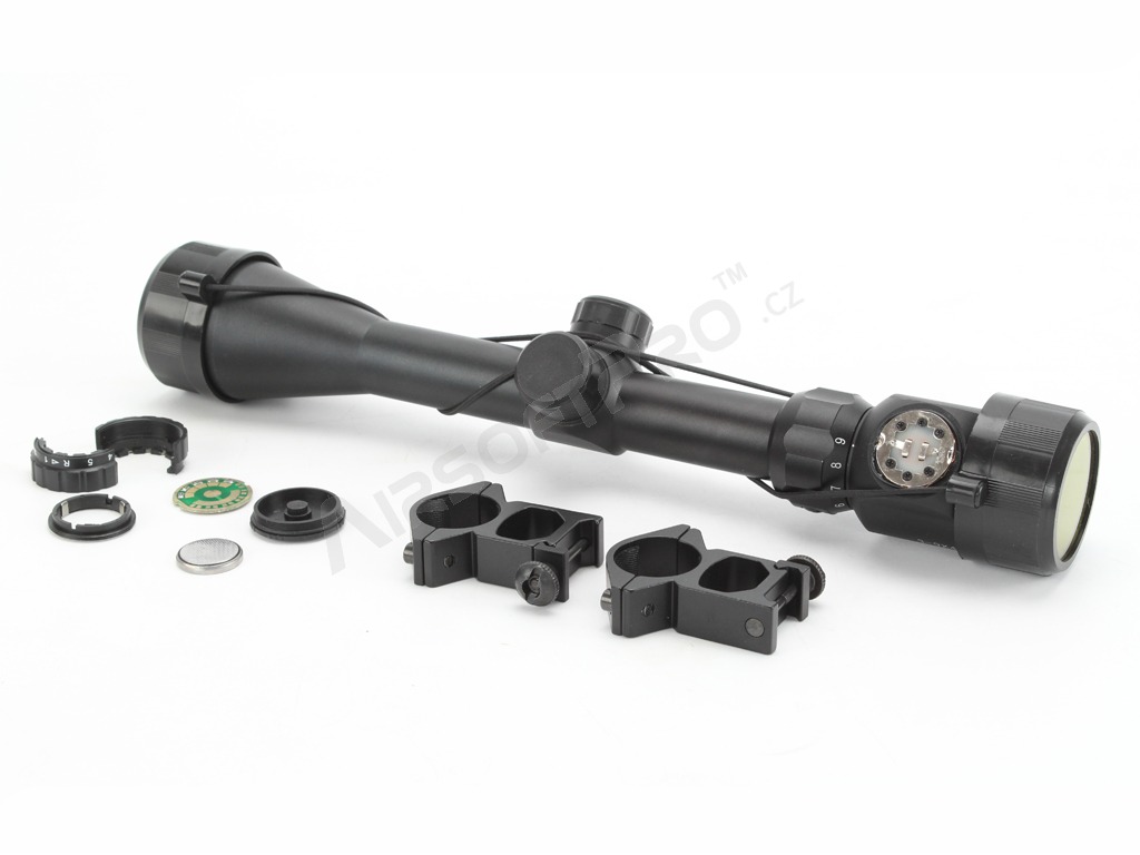 Defective and non-functional goods : Illuminated rifle scope 3-9x40E ...