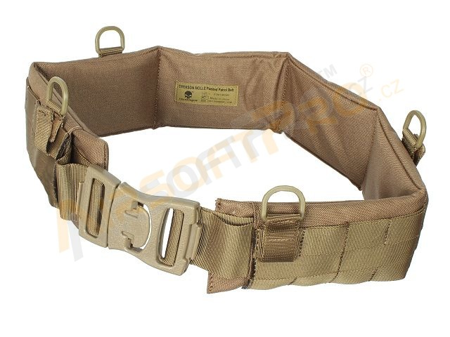 MOLLE belts : Tactical Padded Patrol MOLLE belt - Coyote Brown (CB ...
